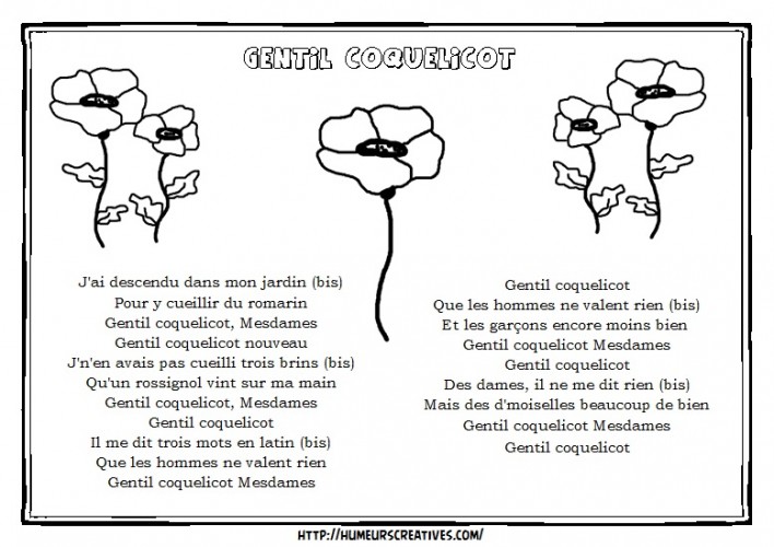 Comptines et chansons
