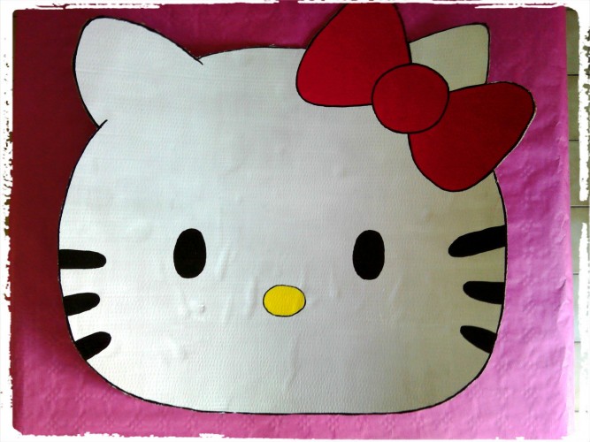 Anniversaire 2 ans Anya : thème Hello Kitty