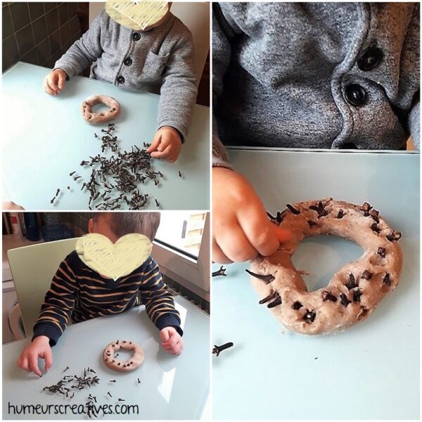 Recette de la pâte à modeler de Noël aux épices (comestible)