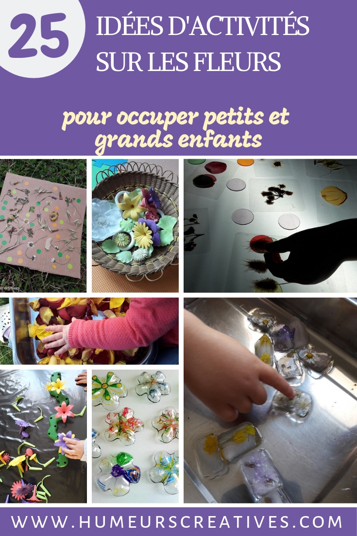 25 idées d'activités pour les enfants sur le thème des fleurs