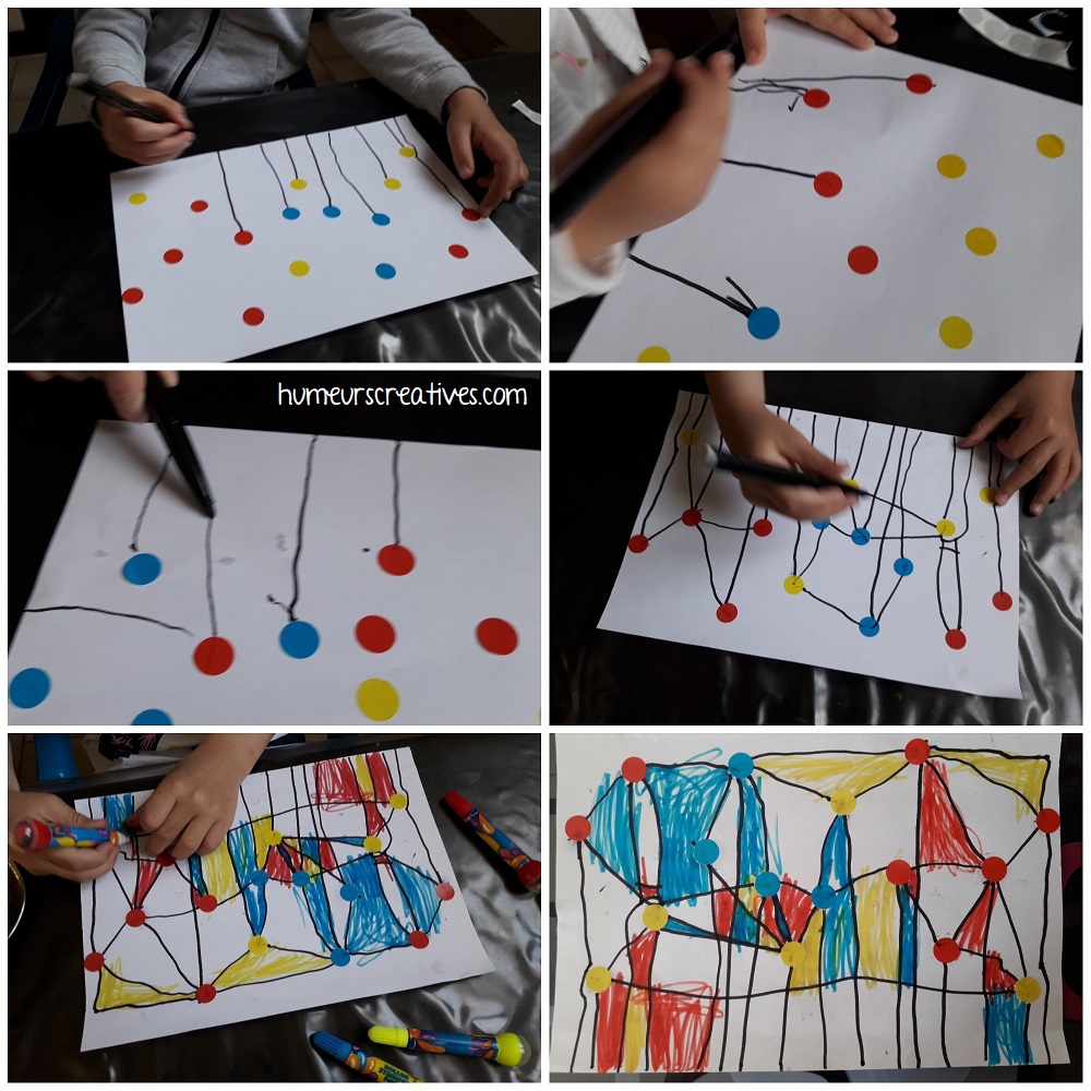 Apprendre facilement aux enfants à dessiner des traits