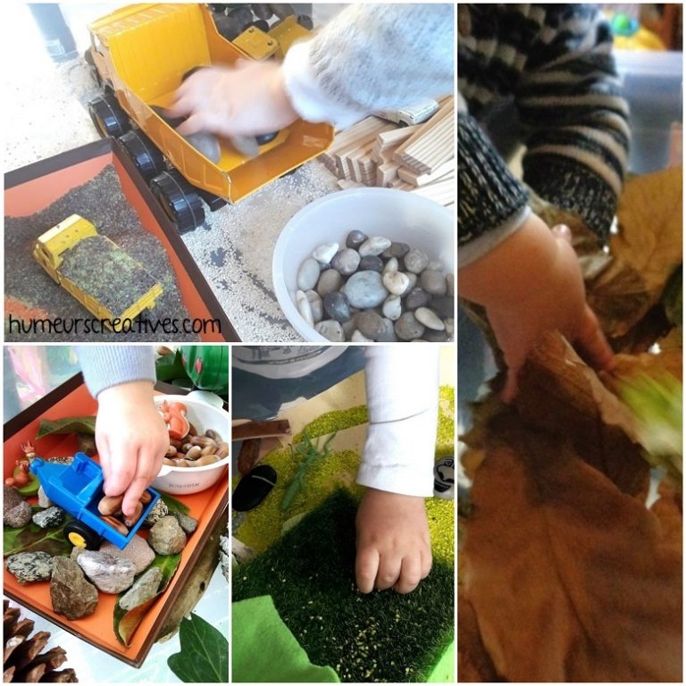 50 accessoires et plus pour mettre en place des bacs sensoriels pour ...