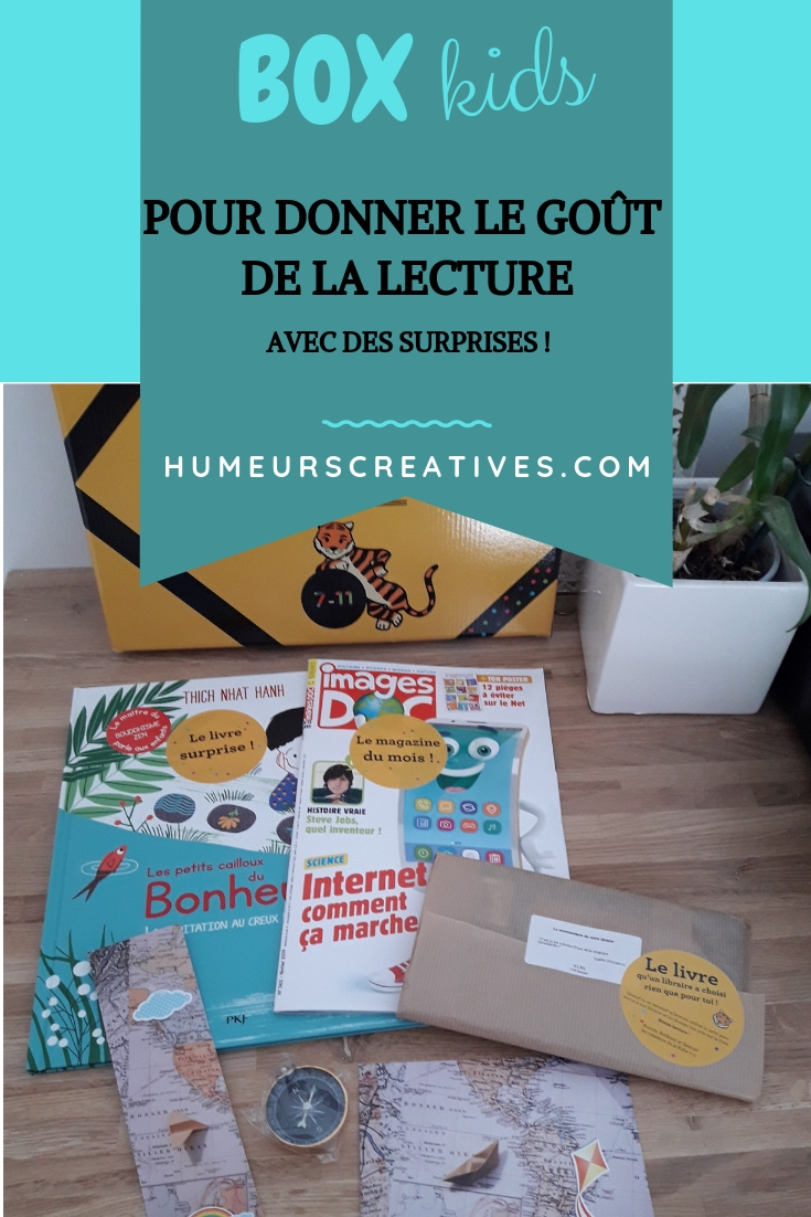 Kube, la box de livres personnalisés