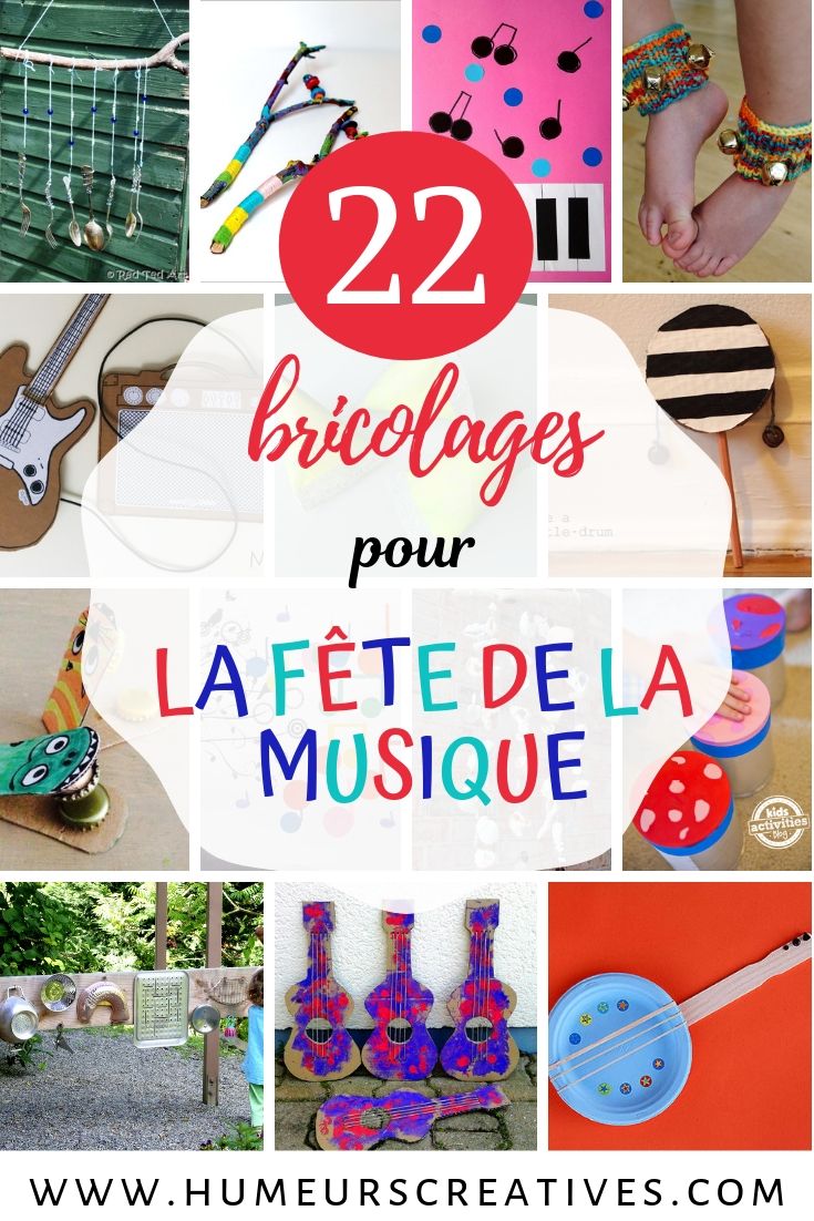 Des notes de musique en peinture