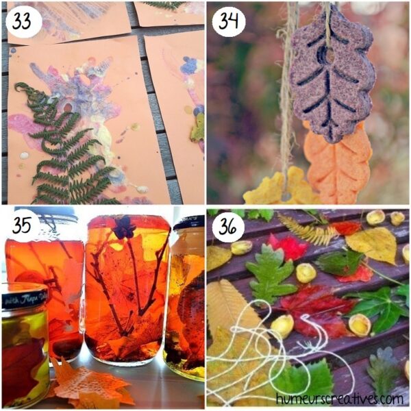 36 activités d'automne pour les enfants