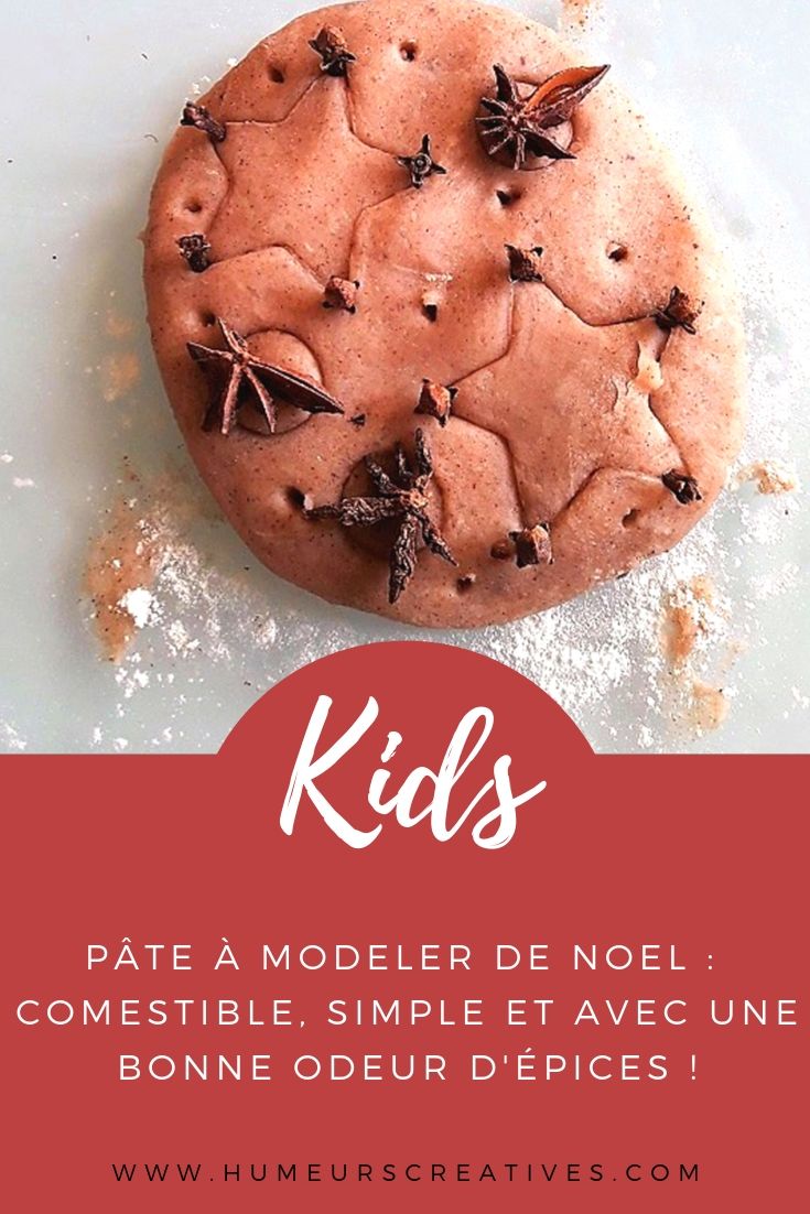 Recette de la pâte à modeler de Noël aux épices (comestible)