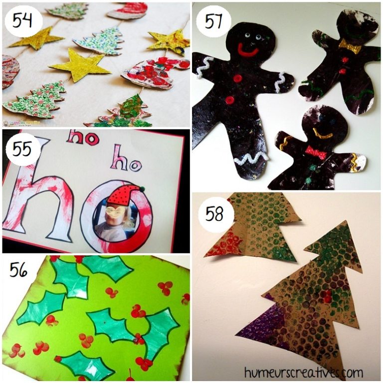 70 bricolages de Noël à faire avec les enfants