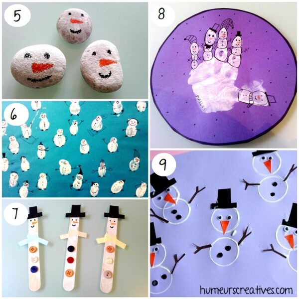 40 bricolages d'hiver pour les petits