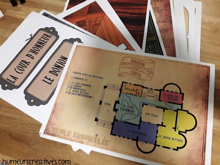 Escape game pour enfants : L'école ensorcelée (avec Escape Kit)