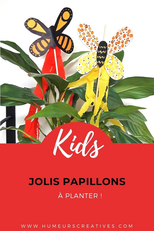 Jolis papillons à planter