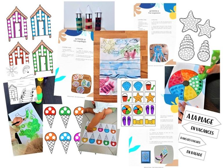 La plage - 25 activités pour petits
